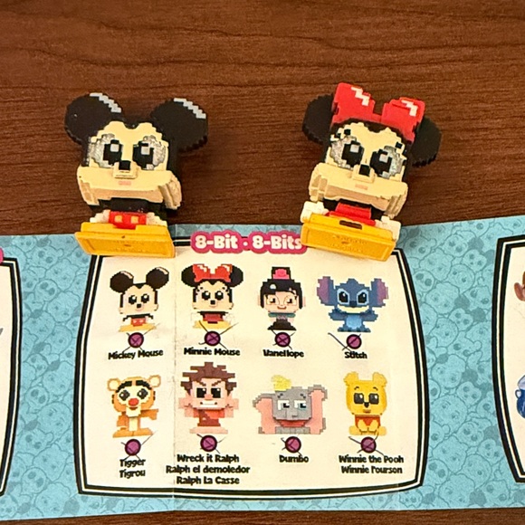 Disney | Toys | Disney Doorables Pixel Perfect 8bit Mickey And Minnie ...